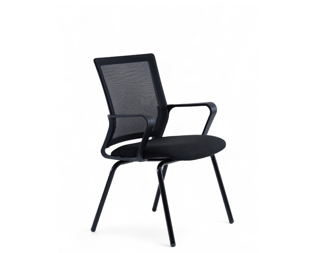 Silla Fox Negra | Patas fijas | Ergosit